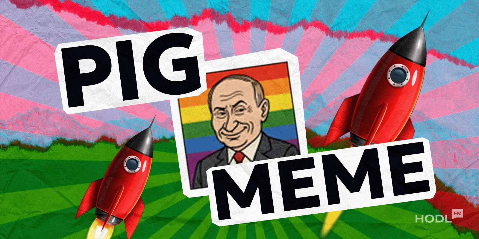 PIG-Meme-Coin bewegt sich schnell und hebt sich unter allen Meme-Coins ...